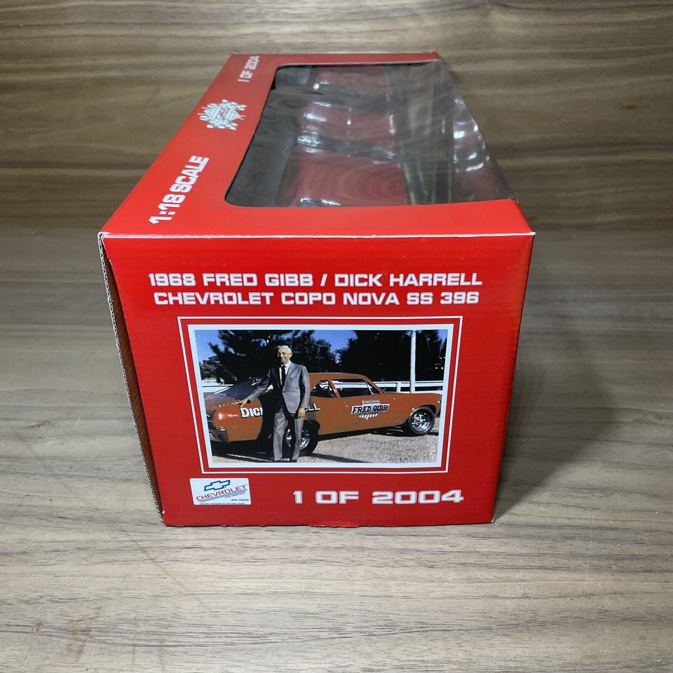 1968 Fred Gibb / Dick Harrell Chevrolet COPO NOVA SS 396 New | eBay