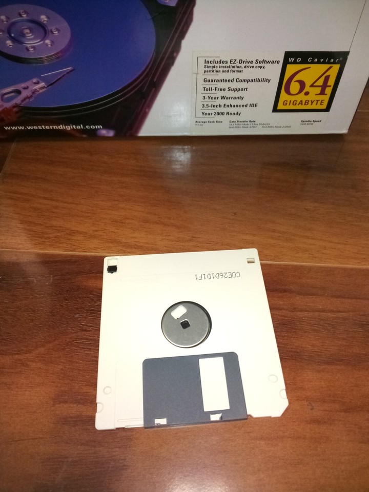 Windows 98 Start Up 3.5” Floppy Disk | eBay