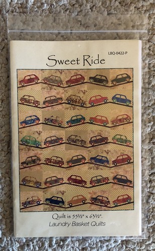 Sweet Ride Quilt Pattern by Laundry Basket Quilts for sale online | eBay
