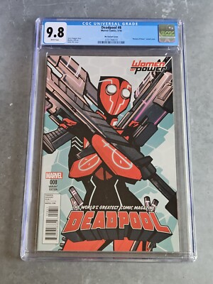 DEADPOOL #8 - WOMEN OF POWER CGC 9.8 - Deadpool 2099 Wolverine ...