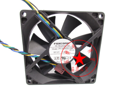1PC foxconn 9025 PVA092G12H DC12V 0.40A 4-pin PWM cooling fan # | eBay