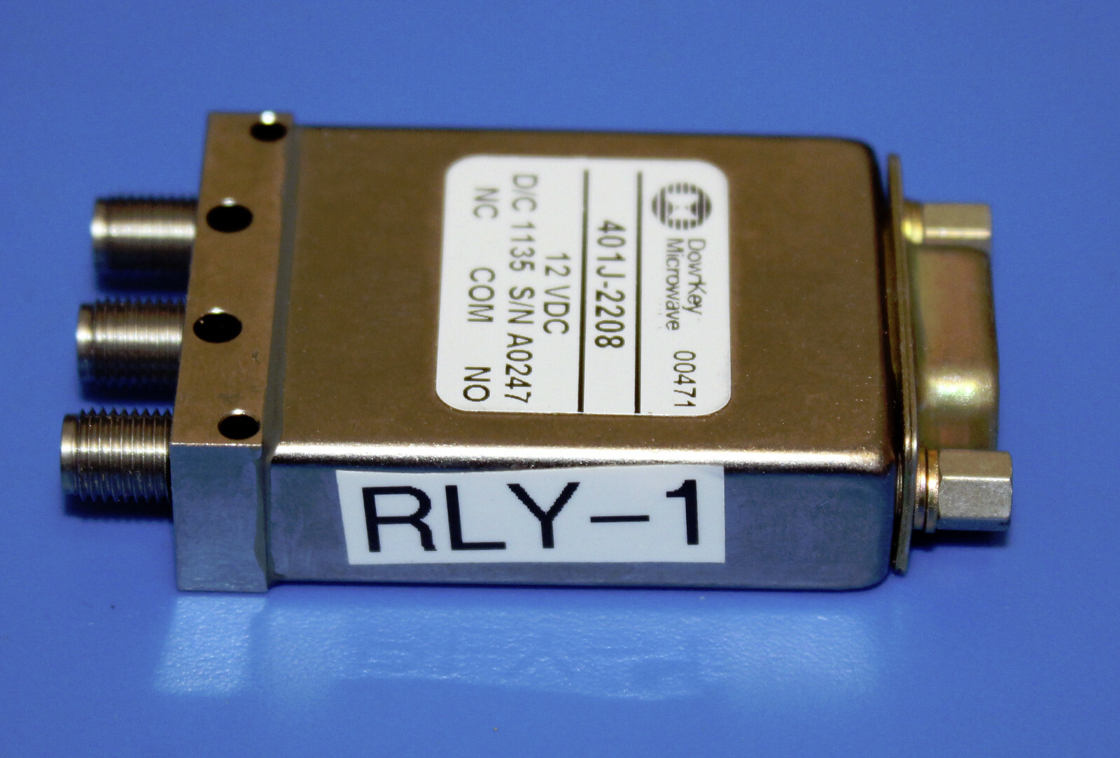 Dowkey Microwave SPDT RF Coaxial Switch 401J-2208 12VDC | eBay
