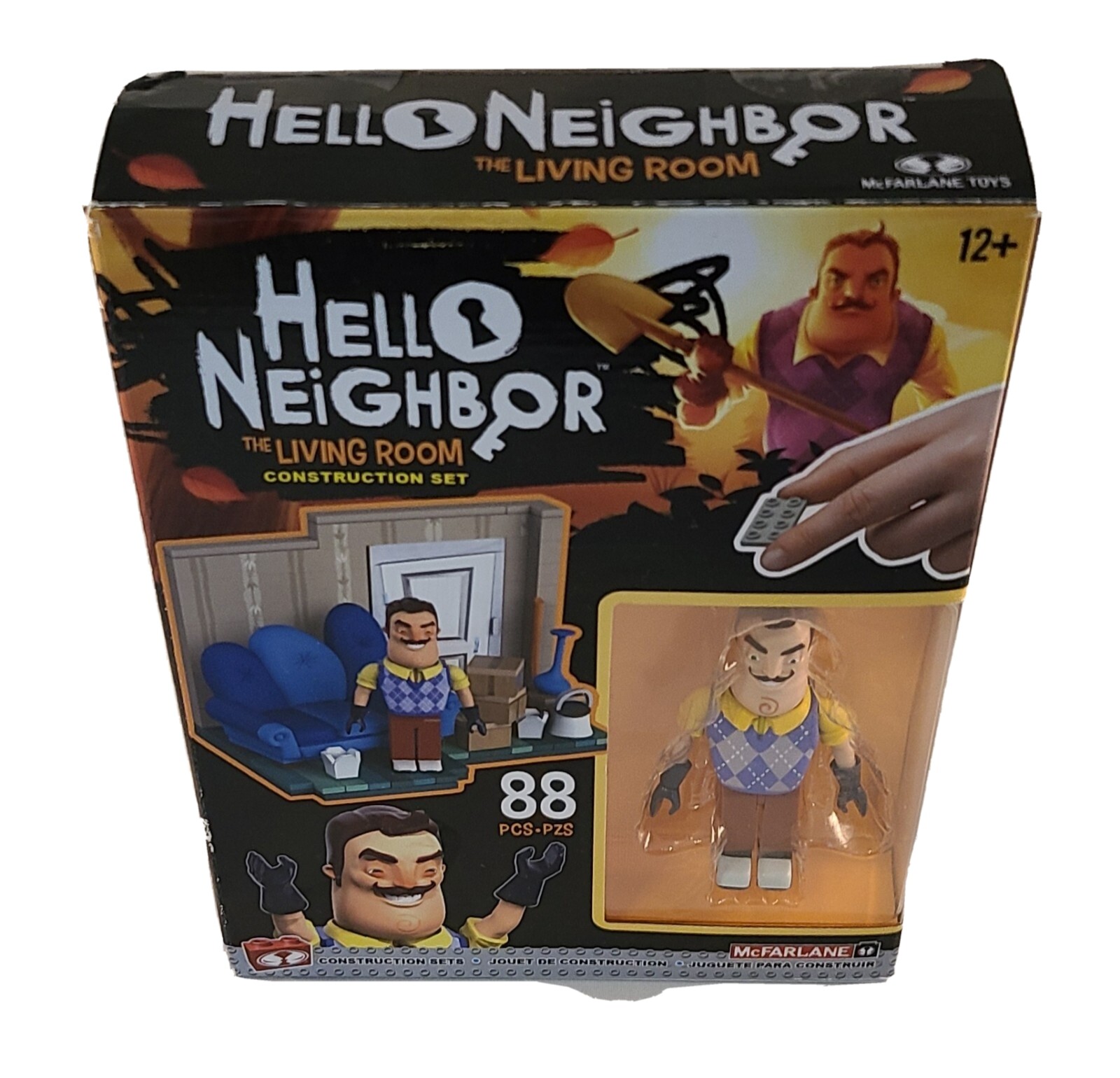 McFarlane Hello Neighbor Construction Set The Living Room New ...