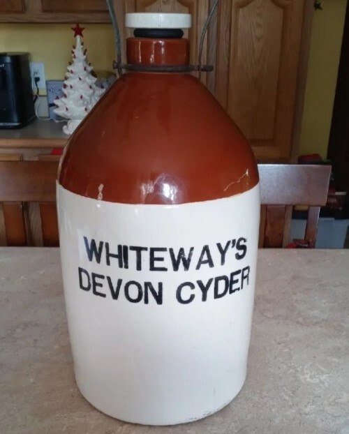 Whiteway's Devon Cider Crock Jug | eBay
