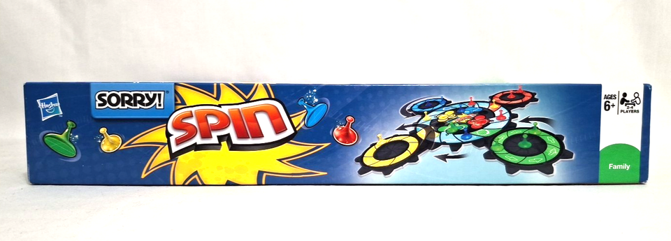 Vintage 2009 Sorry Spin Board Game Of Sweet Revenge With A Wicked Spin ...