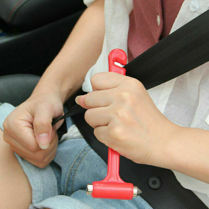 Car Seat Belt Cutter Window Glass Breaker Car Rescue Tool Mini Car ...