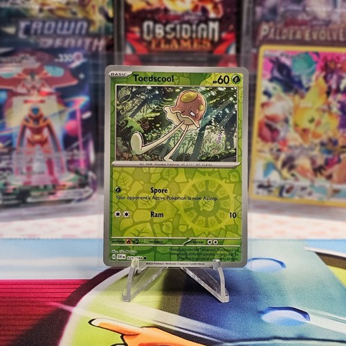 Toedscool - 025/198 - Scarlet & Violet - Pokemon TCG - Reverse Holo ...
