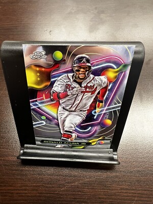 2023 Topps Chrome Cosmic RONALD ACUNA JR. Base Card #68 MVP 🔥 | eBay
