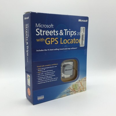 Microsoft Streets & Trips 2006 for PC - USA - GPS Locator - USA (ZV3 ...