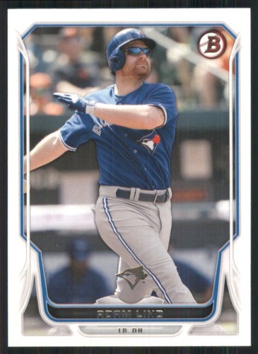 2014 Bowman #97 Adam Lind Toronto Blue Jays Baseball Card 35483 | eBay