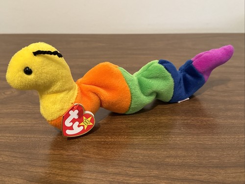 Ty Beanie Babies "Inch" The Inchworm 1995 Plush Toy New Original Tag 8 ...