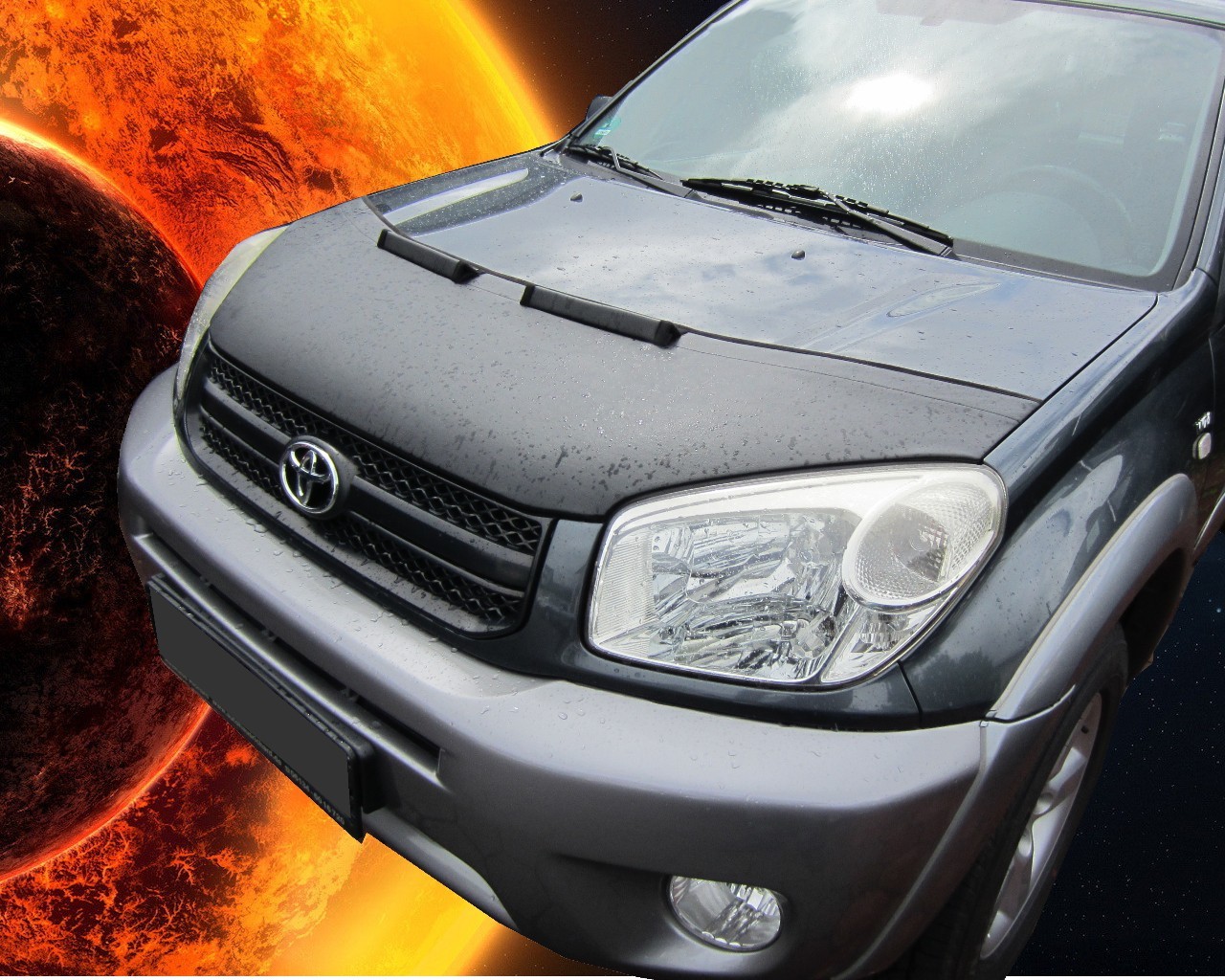 BONNET BRA fits TOYOTA RAV4 RAV 4 2000 - 2006 STONEGUARD PROTECTOR ...