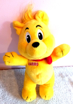 Haribo Yellow Teddy Bear Soft Toy Plush Advertising Haribo Sweets | eBay UK