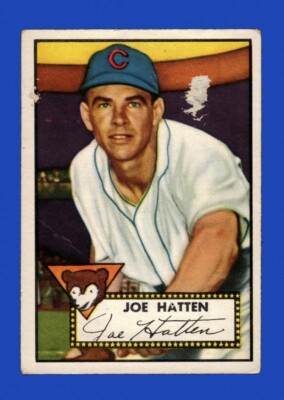 1952 Topps Set-Break #194 Joe Hatton LOW GRADE (filler) *GMCARDS* | eBay