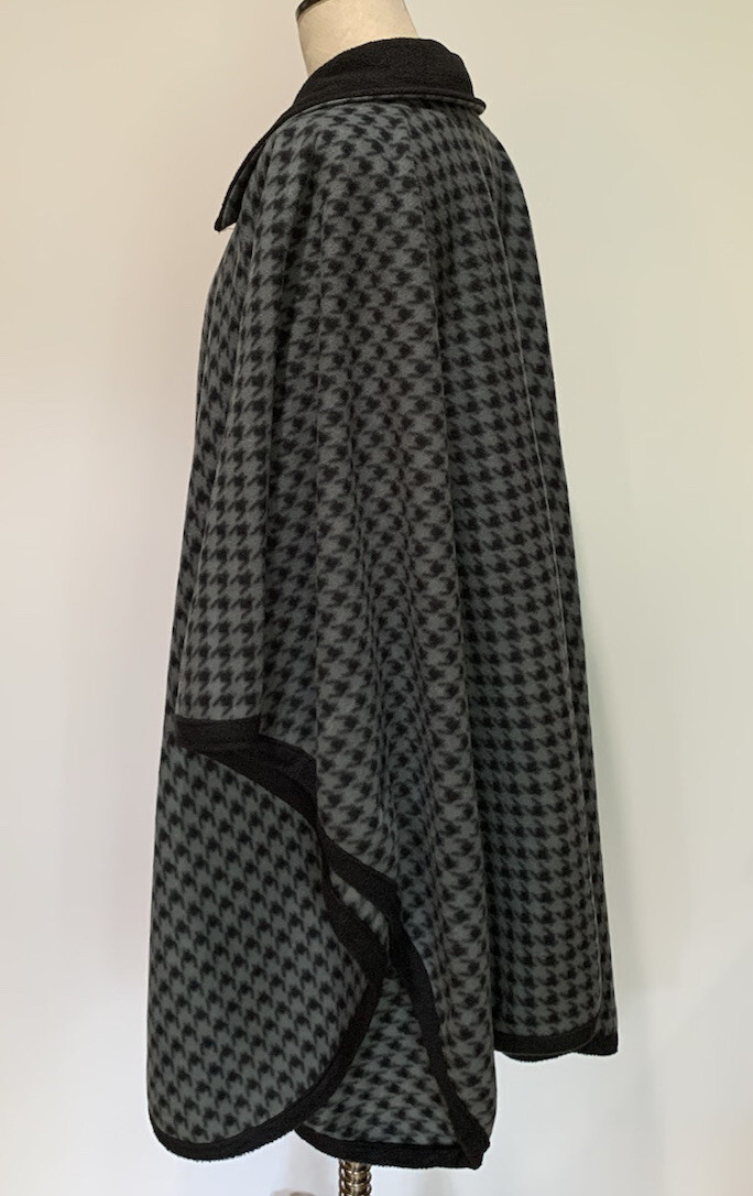 Le Moda Women’s Cape Shawl Style Jacket Sweater Gray … - Gem