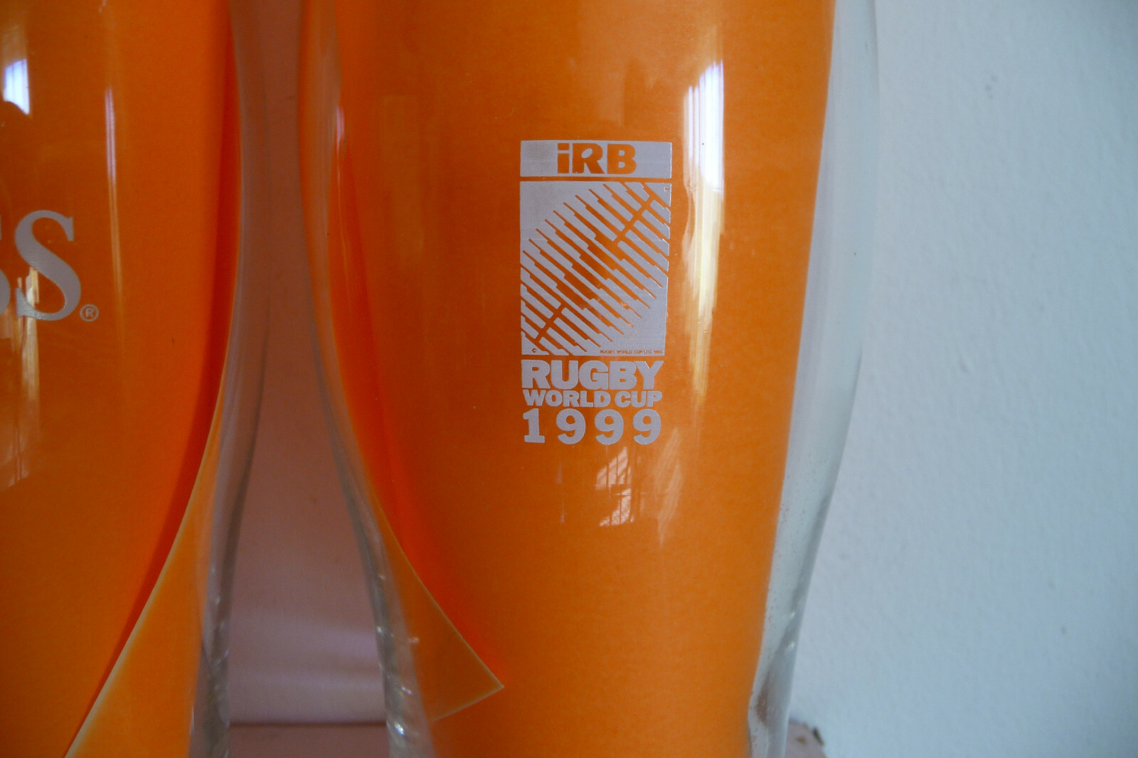 guinness Verre 1 pint, rugby world cup 1999 | Grelly France