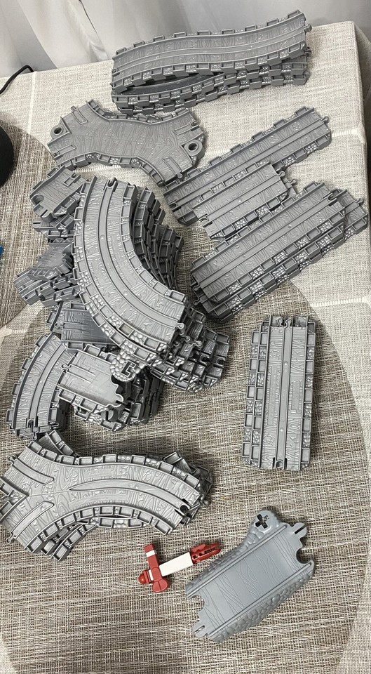 Thomas the Tank Train Track Cars 67 Piece LOT Wood And Plastic ...