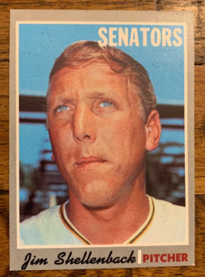 1970 TOPPS BASEBALLJIM SHELLENBACK #389 EXMT | eBay