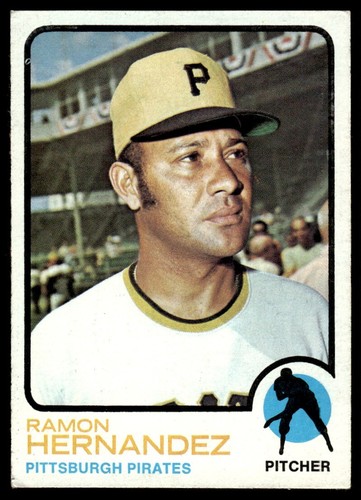 1973 Topps Baseball Card Ramon Hernandez Pittsburgh Pirates #117 EX-MT ...