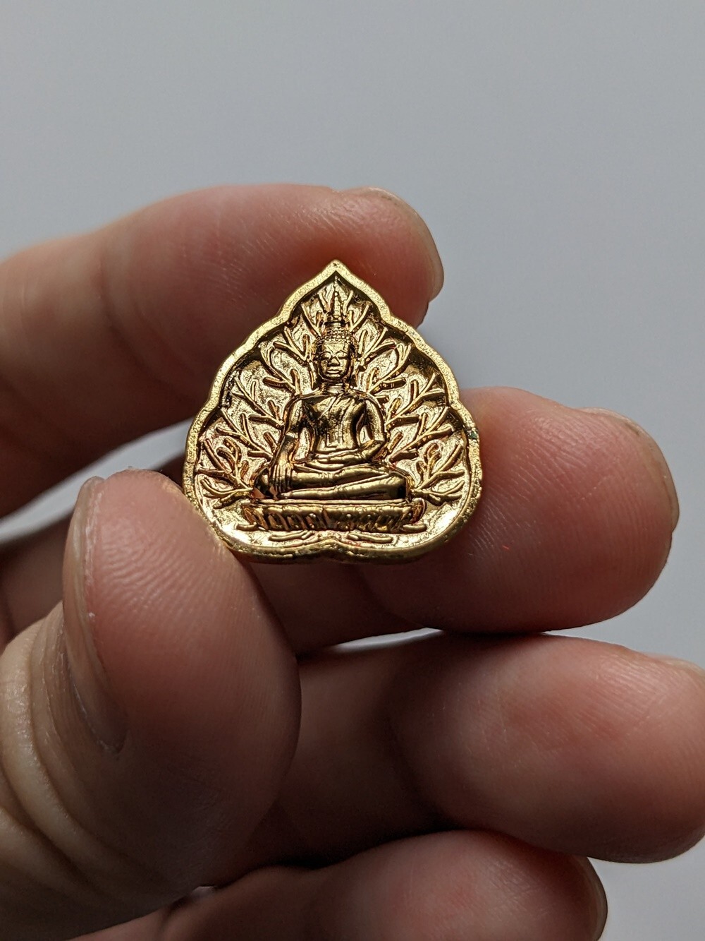 Thai Amulet Buddha Pendant LP Phra Sai Bai Pho Magic Ancient Luck ...