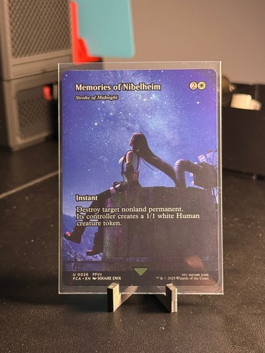 x4 Memories of Nibelheim - Stroke of Midnight - Showcase U MTG Final ...