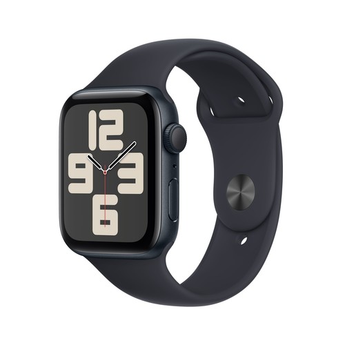 Apple Watch SE OLED 44 mm Numérique 368 x 448 pixels Écran tactile Noir ...