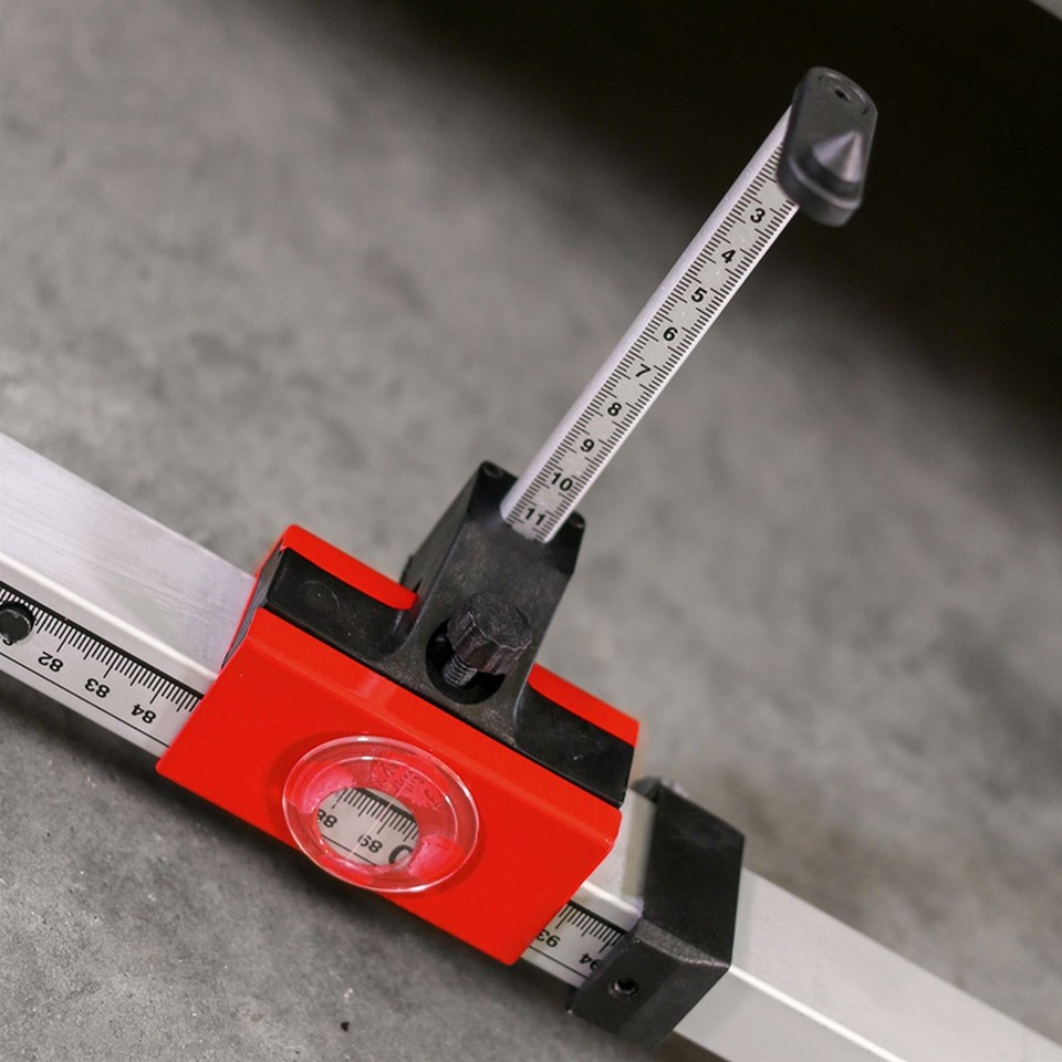 Tram Gauge Telescopic Three Fully Adjustable Probes - Aluminium Sealey ...