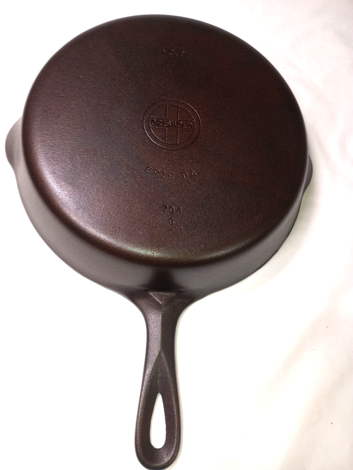 GRISWOLD #3-10 SET OF SMALL LOGO SKILLETS CLEANED AND SEASONED | eBay
