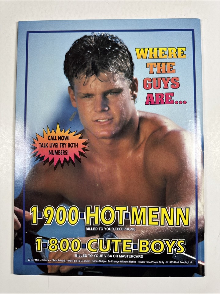 INCHES magazine September 1993-like Playgirl Gay Interest nude men | eBay