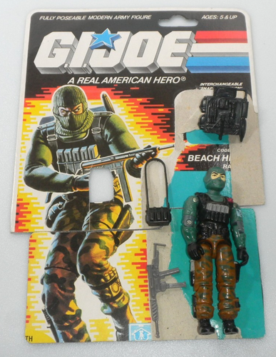 1986 Beach Head v1 Figure Vintage G.I. GI Joe 3.75 ARAH Lot *100% ...