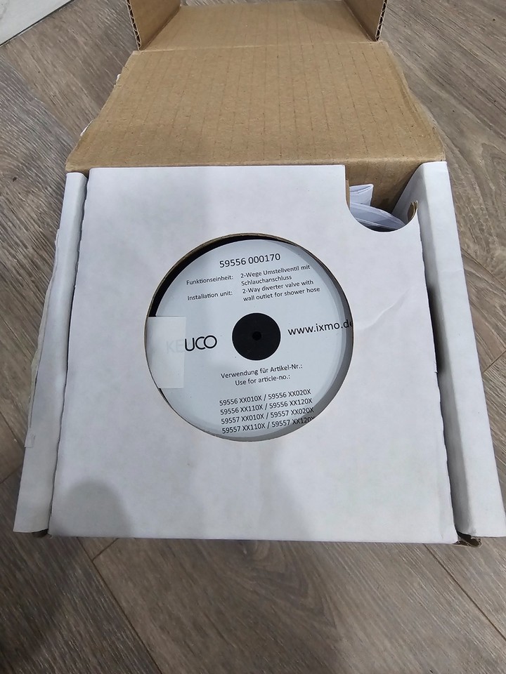 Keuco Ixmo 2 Way Diverter Valve Install Unit 59556000170 | eBay UK
