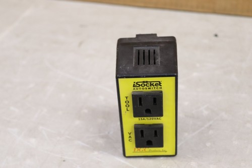 DGC Products i-Socket Auto Switch 110m Tool & Vacuum, 15A/125VAC | eBay