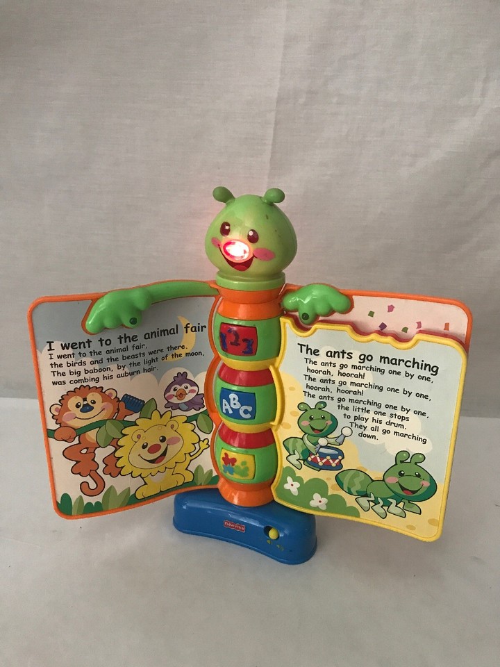 Fisher Price Laugh & Learn Storybook Rhymes Lights and Sounds Book ...