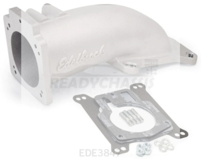 Edelbrock 90mm Ultra-Low Profile T/B Intake Elbow 3847 | eBay