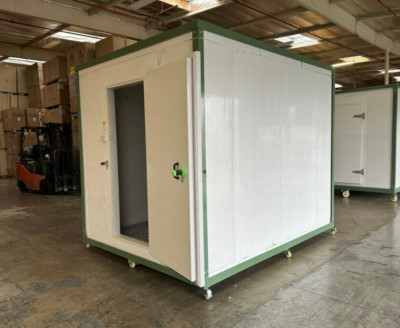 NEW Portable Walk In Cooler Insulated Cold Storage Mobile Caster 10' x ...