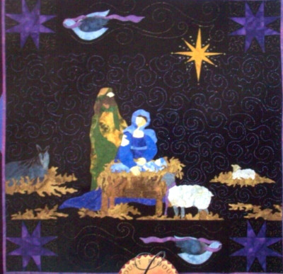 The Nativity Christmas applique Mount Redoubt quilt pattern *V | eBay