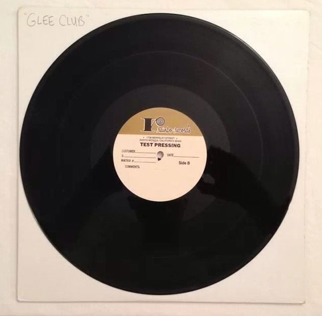 Glee Club Test Pressing Vinyl LP Record Government Issue GI John Stabb ...