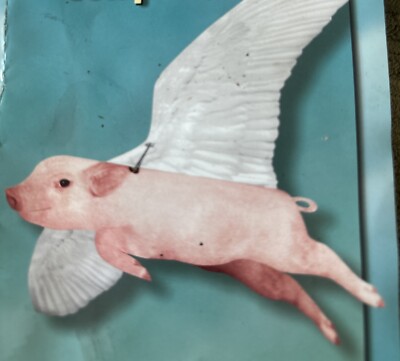 OUTLAW DECOY WHEN PIGS FLY WINDSOCK DECOY KITE 🇺🇸 USA MADE 🇺🇸 FLYING ...