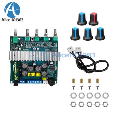 TPA3116 Digital Audio Power Amplifier Board 2.1 HiFi Bluetooth 250W+50W ...