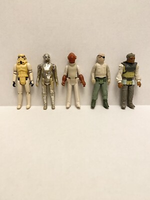 Star Wars Action Figure Lot of 5 - 1977 - 1984 Kenner - Vintage | eBay