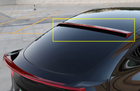 Roof Trunk Spoiler Wing Flap Gloss Red 1PCS Fit For Tesla Model Y 2020 ...