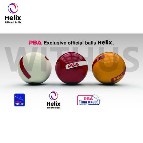 Helix Korea Pro PBA Exclusive Official Billiards Balls 3cushion Red ...