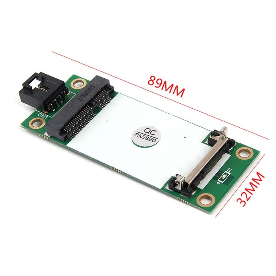 Mini PCI-E Wireless WWAN Card to USB Adapter card for 3G 4G WWAN/LTE ...