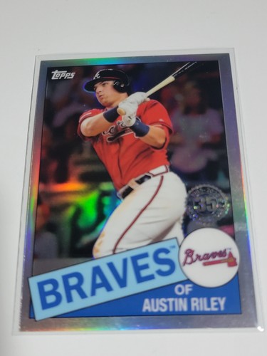 AUSTIN RILEY 2020 Topps Chrome 35th Anniversary #85TC-23. BRAVES | eBay