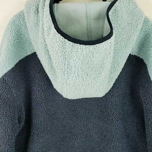 All In Motion™ ~ Small ~ Determined Blue~ Sherpa ~ Full Zip ~ Hooded ...