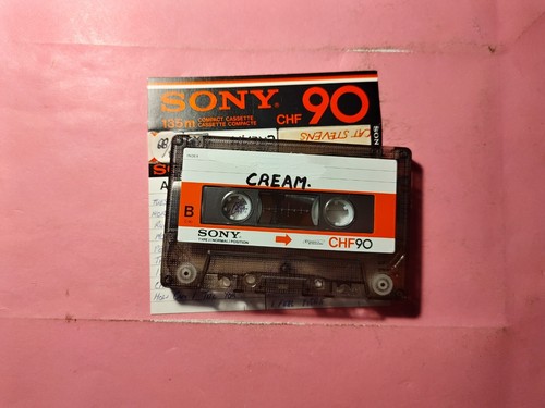 1 x used SONY CHF 90 Audio Cassette Tape - Type I/Normal w. inlay ...