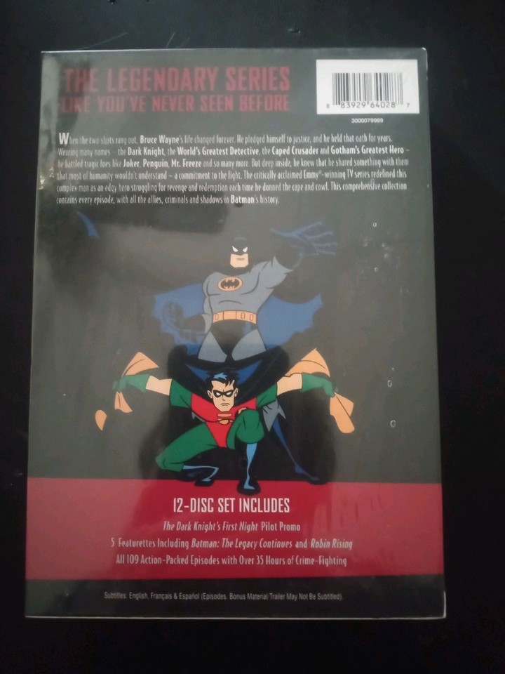 Batman: the Complete Animated Series (DC) (DVD) | eBay