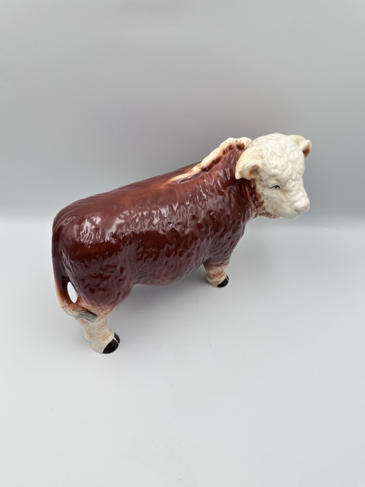 Genuine Melba Ware England - Fine Ceramic Hereford Bull - In Excellent ...