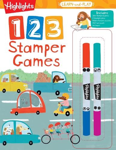 Highlights Learn-and-Play 123 Stamper Games (Poche) Highlights Learn ...