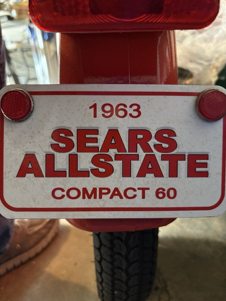 1963 Puch Allstate Sears DS60 Compact Scooter petrol gas fuel tank | eBay